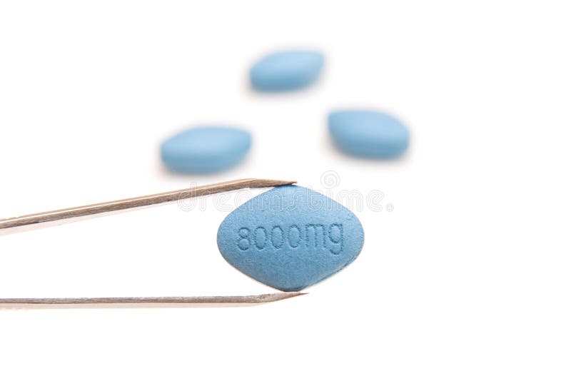 Blue Erectile Dysfunction Pills Stock Image - Image of drugs, pill ...