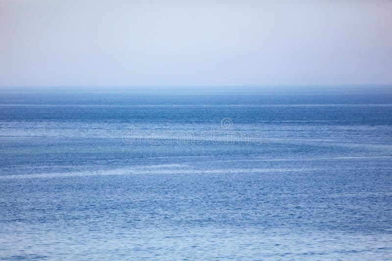 Blue Expanse of Water at Sea As Abstract Background Stock Image - Image ...