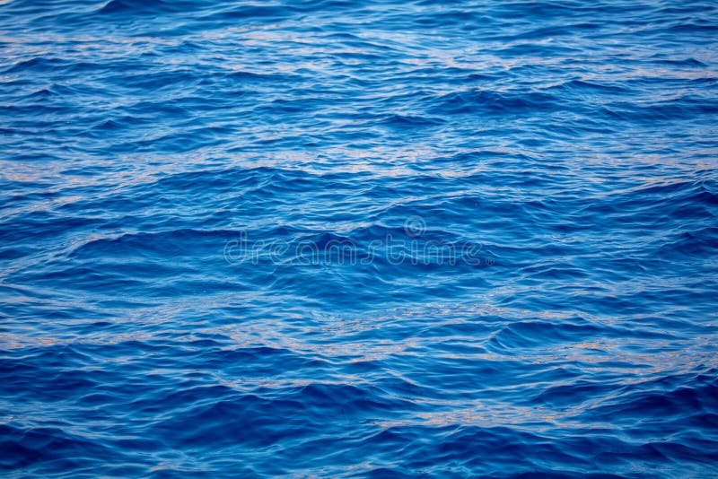 Blue Expanse of Water in the Sea. Stock Image - Image of beautiful ...
