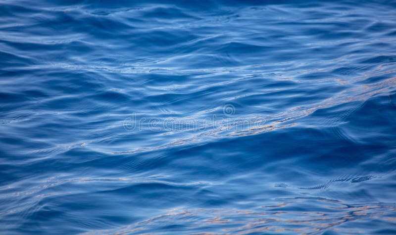 Blue Expanse of Water in the Sea. Stock Image - Image of wallpaper ...