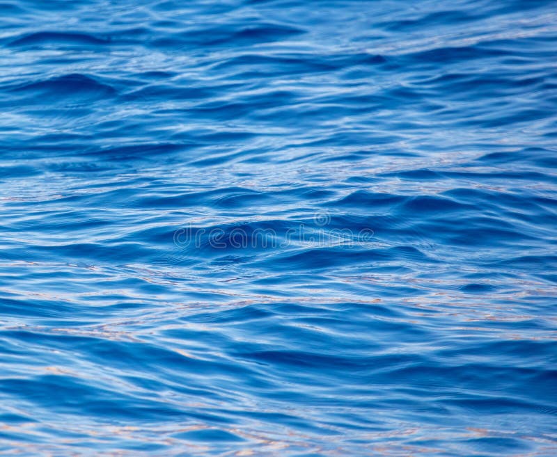 Blue Expanse of Water in the Sea. Stock Photo - Image of blue ...