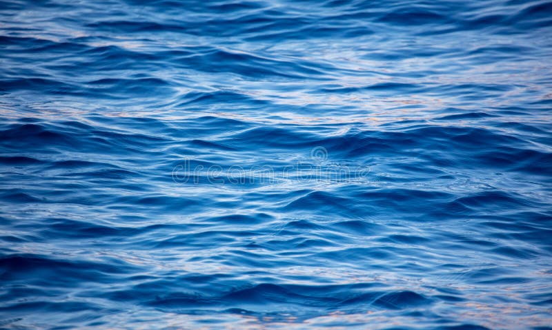 Blue Expanse of Water in the Sea. Stock Image - Image of nature, wave ...
