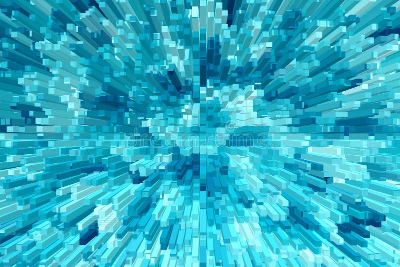 Blue Extrude Frozen Ice Abstract Background Illustration Stock ...