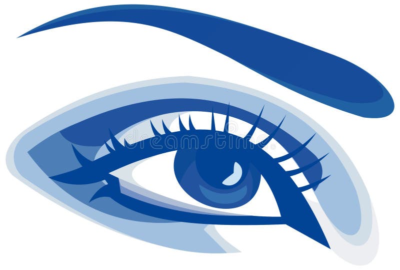 Vector Eye stock vector. Illustration of usage, used - 27533824