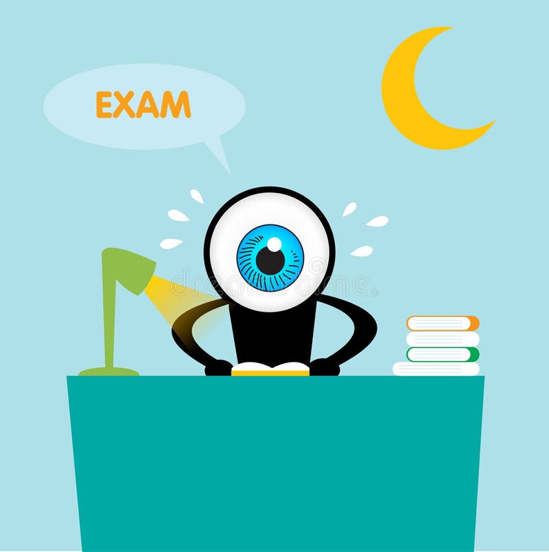 Study for Your Test Book Cover Title Best Grade Score Quiz Exam Stock ...