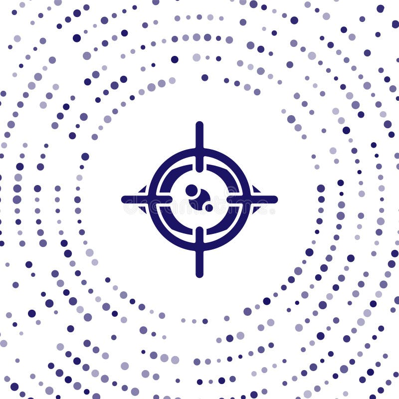 Blue Eye Scan Icon Isolated on White Background. Scanning Eye. Security ...