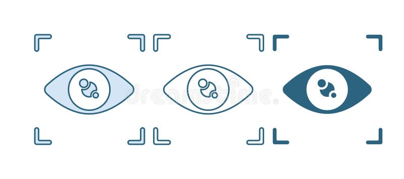 Eye Scanning Vector Stock Illustrations – 8,336 Eye Scanning Vector ...