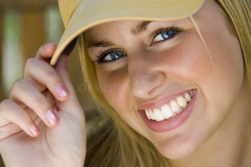 Blue Eyed and Beautiful stock photo. Image of happy, smiling - 1853328