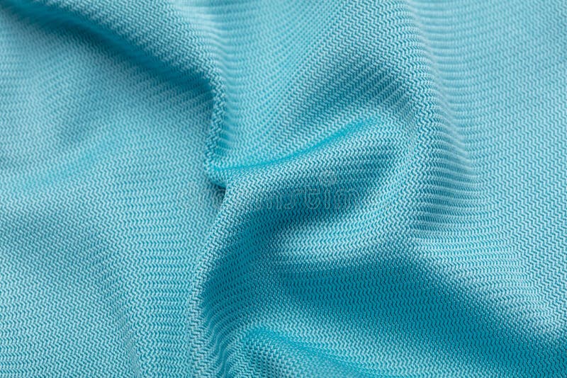 Blue Fabric Material As an Abstract Background. Stock Image - Image of ...