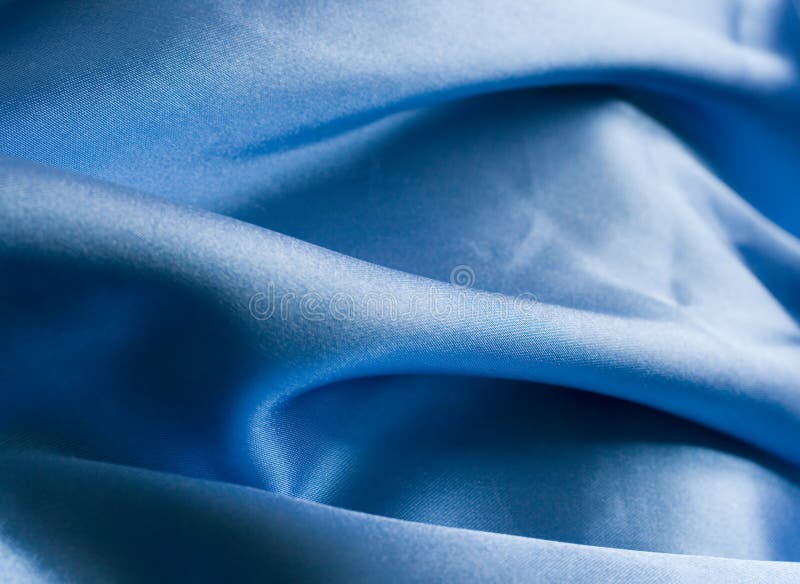 Blue fabric backdrop stock image. Image of silky, curtain - 6634867