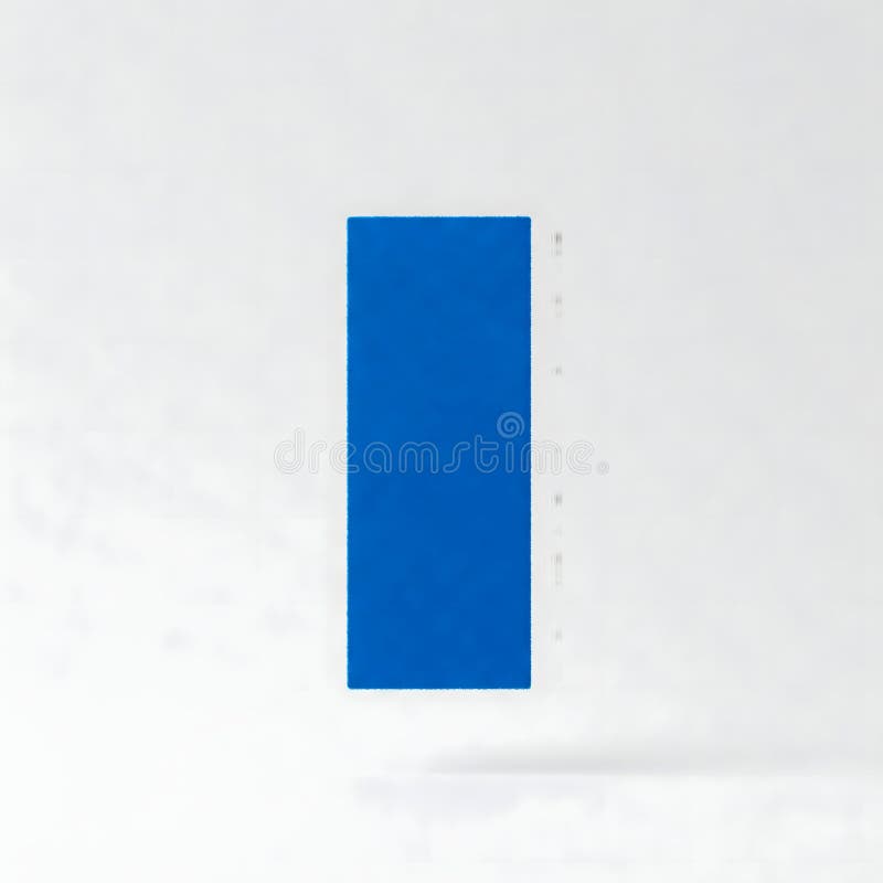 A blue fabric bookmark stock illustration. Illustration of advertising ...