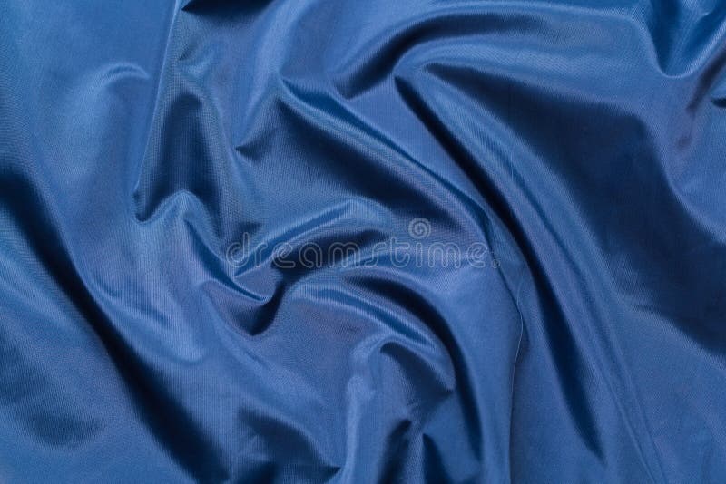 Blue Fabric Cloth Texture. Abstract Texture Background with Soft Waves ...