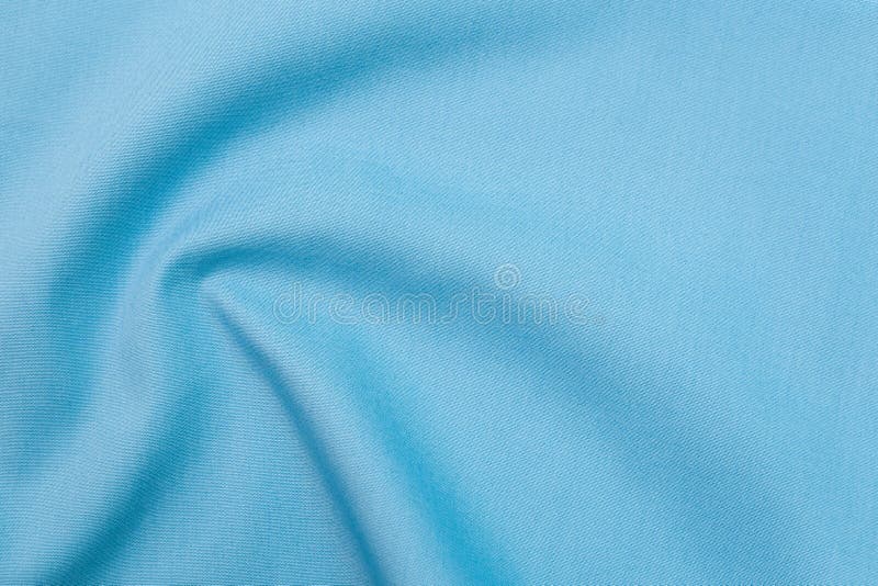 Blue Fabric Cotton Texture for Background Stock Photo - Image of cover ...