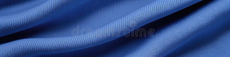 Blue Fabric Texture, Clothes, Background, Close Up View Standard Stock ...