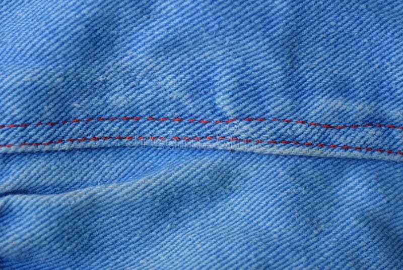 Blue Fabric Texture of Mashed and Shabby Denim Stock Photo - Image of ...