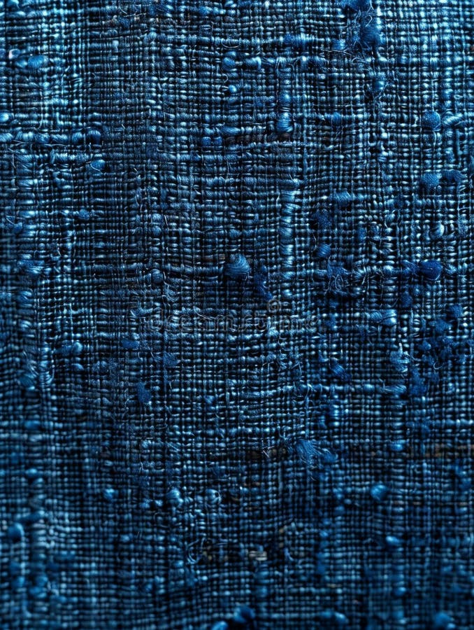 Blue Fabric with Water Drops Stock Illustration - Illustration of ...