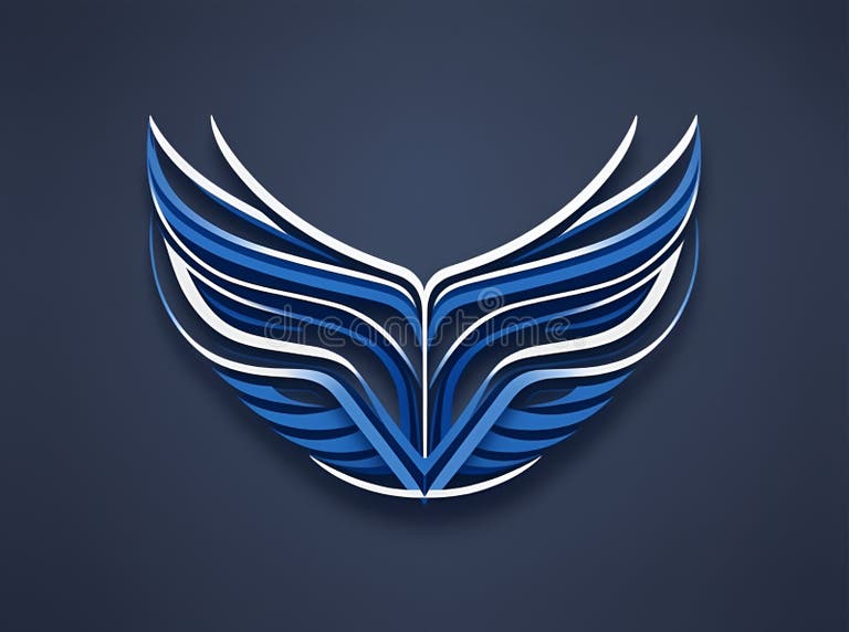 Blue Falcon Logo: Dynamic Vector Graphic for Elite Sport and E-Sport ...