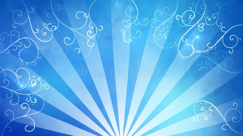 Blue fancy background stock illustration. Illustration of concentric ...