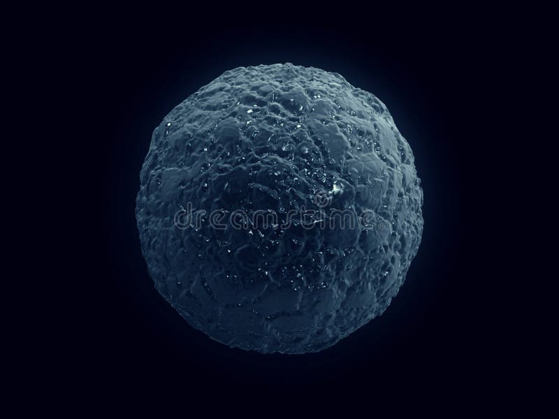 Blue Fantasy Futuristic Cubes Stock Illustration - Illustration of ...