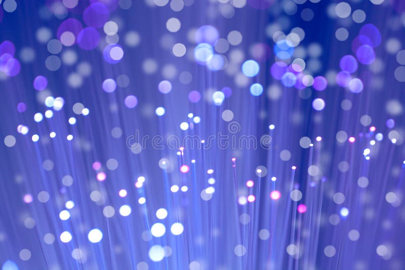 Blue Fiber Optic Cable stock photo. Image of telecommunication - 984958