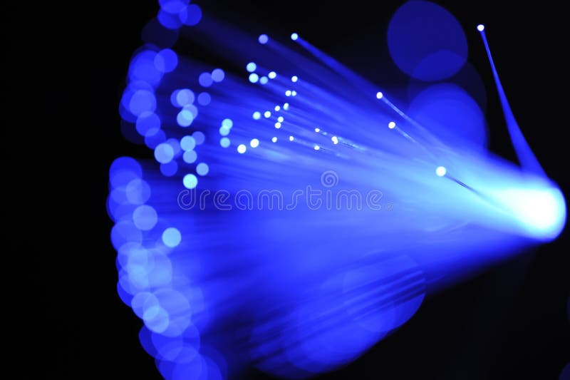 Blue Fiber Optic Background Stock Photo - Image of complex, future: 4170334