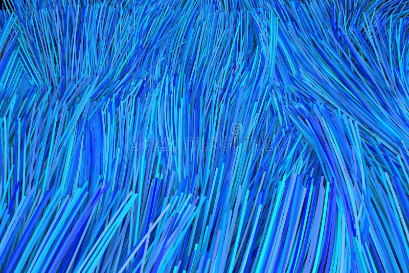 Blue fiber optics stock illustration. Illustration of abstract - 255572991