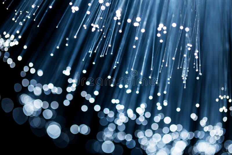 Blue Fibre Optics stock photo. Image of line, illuminate - 169970