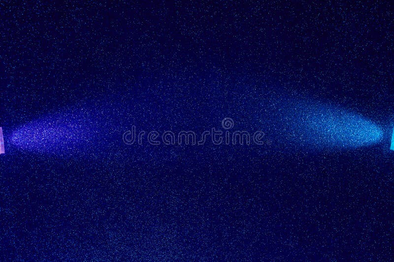 On a Blue Finely Grained Background, Short Oncoming Light Blue and ...