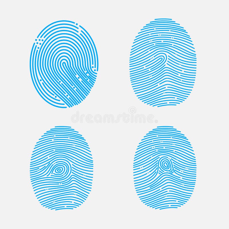 Thumbprint Shapes Stock Illustrations – 104 Thumbprint Shapes Stock ...