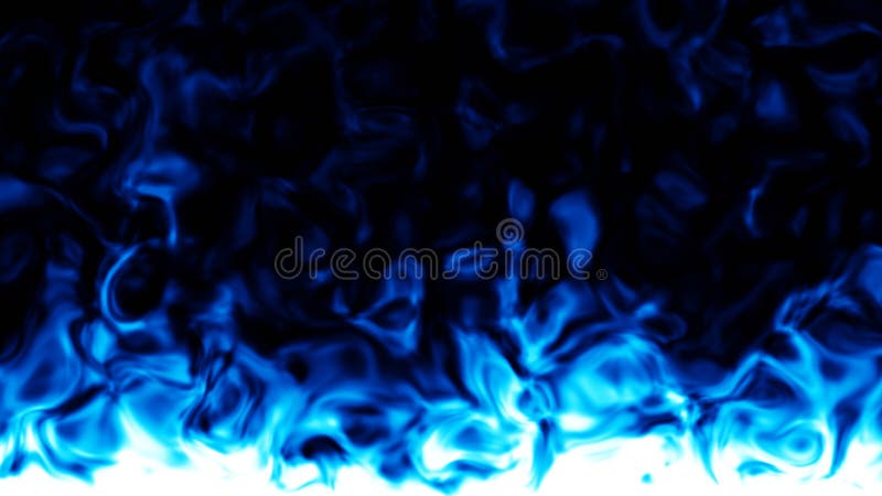 Blue Fire Background