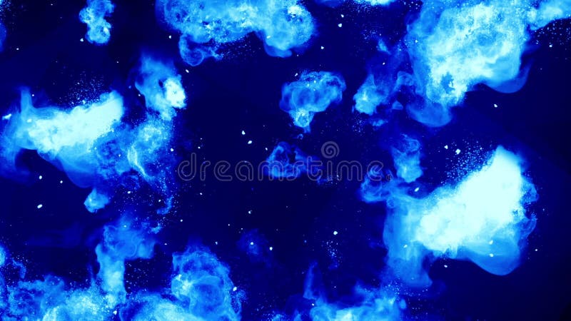 Blue Fire Versus Interface Background Loop Animation Stock Footage ...