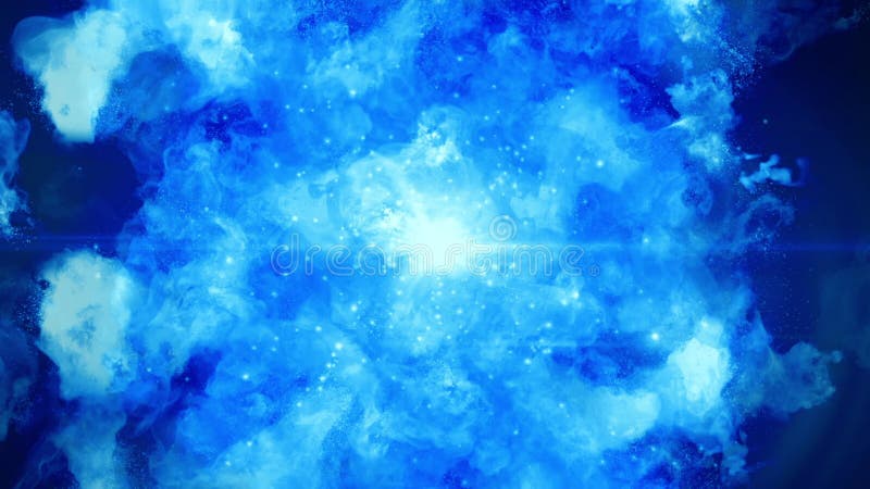 Blue Fire Flame Loop Animation Stock Footage - Video of flame, shine ...
