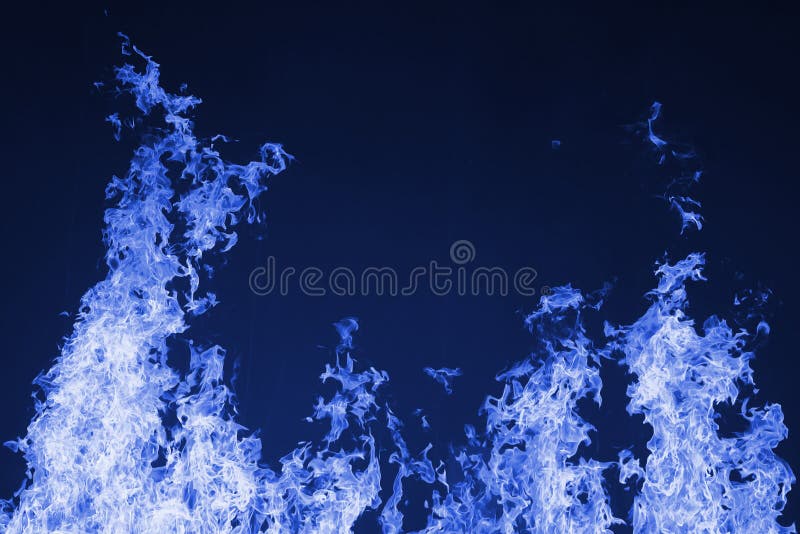 Blue fire burning stock image. Image of culture, flames - 53128227