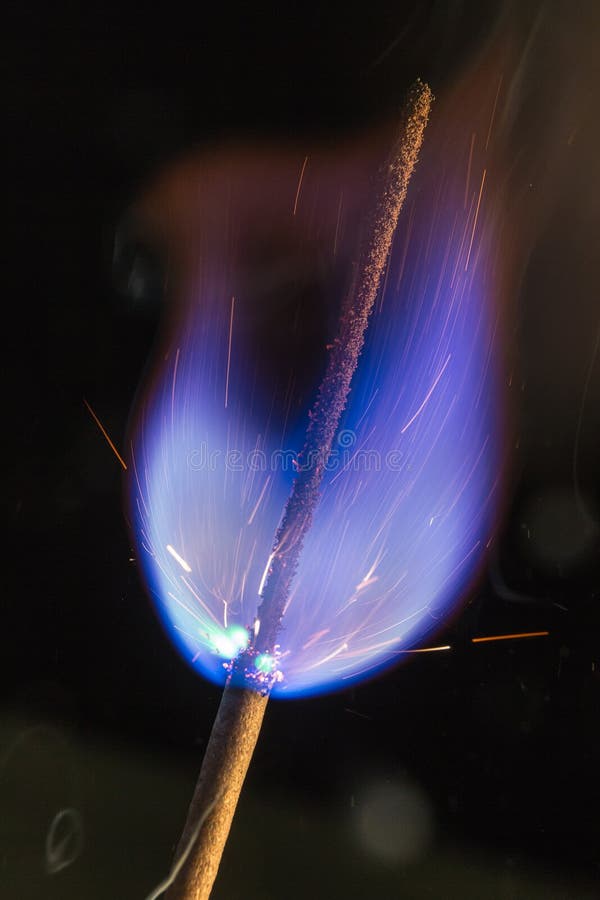 Blue fire close up stock image. Image of macro, abstract - 64222859