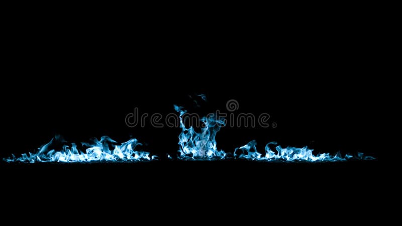 Blue Fire Versus Interface Background Loop Animation Stock Footage ...