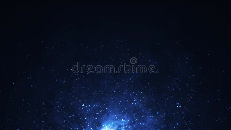 Blue Fire Stick Sparks Spin in a Circular Motion, Creating Movement.AI ...