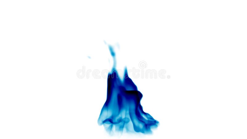 Blue Fire Flame Loop Animation Stock Footage - Video of animation ...