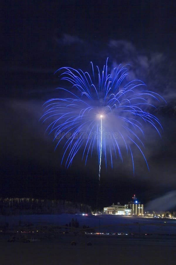 Blue fireball stock photo. Image of winter, happening, christmas - 425034