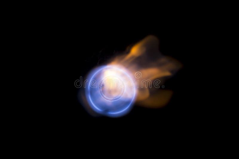 Large Fireball with Smoke on White Stock Photo - Image of explode ...