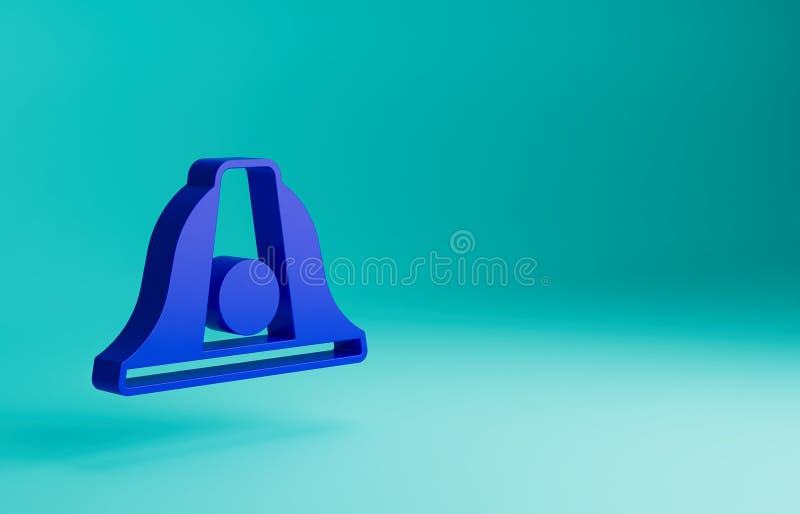 Blue Firefighter Helmet or Fireman Hat Icon Isolated on Blue Background ...