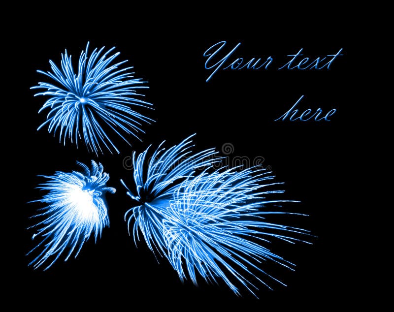 Blue fire stock image. Image of blue, black, flame, energy - 6896693