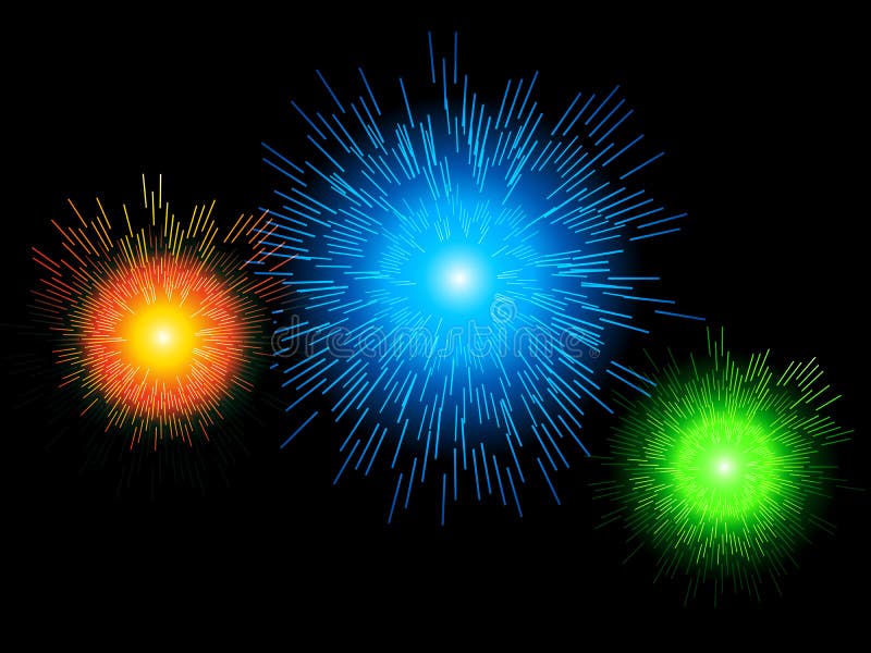 Blue light explosion stock vector. Illustration of light - 27105580