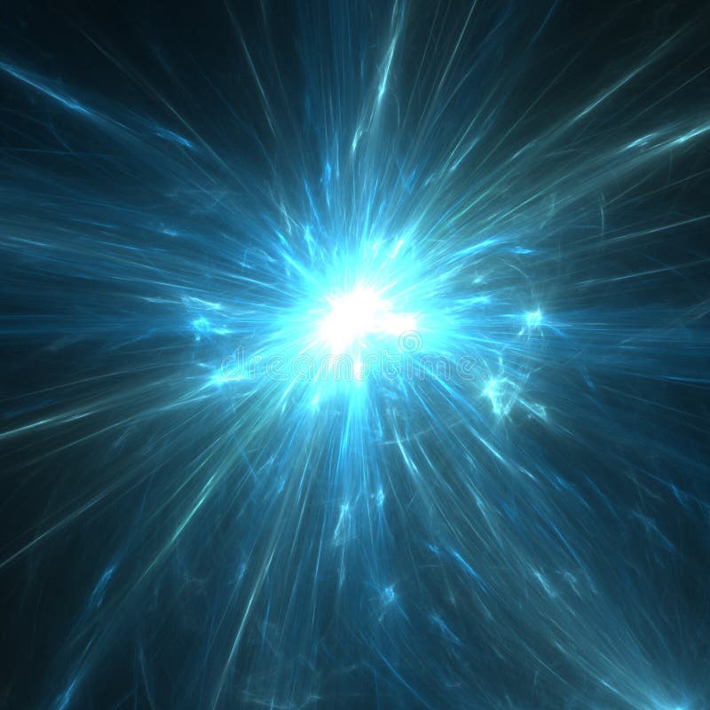 Blue fireworks star stock illustration. Illustration of electric - 57235494