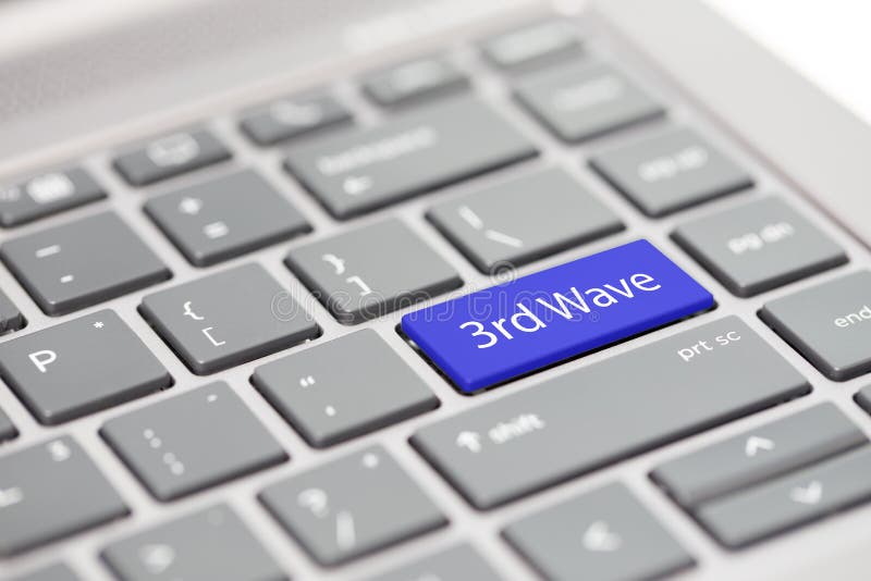 A Set of Red First Second Third Forth Fifth Wave Enter Key on Keyboard ...