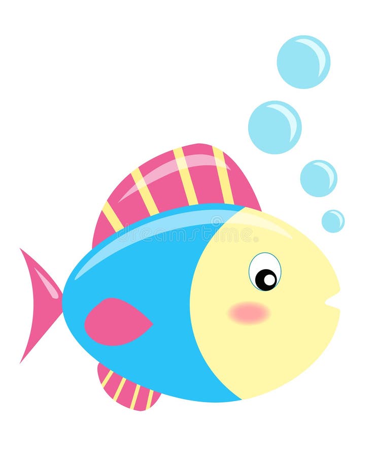 Fish lamp cartoon stock illustration. Illustration of rare - 33583382
