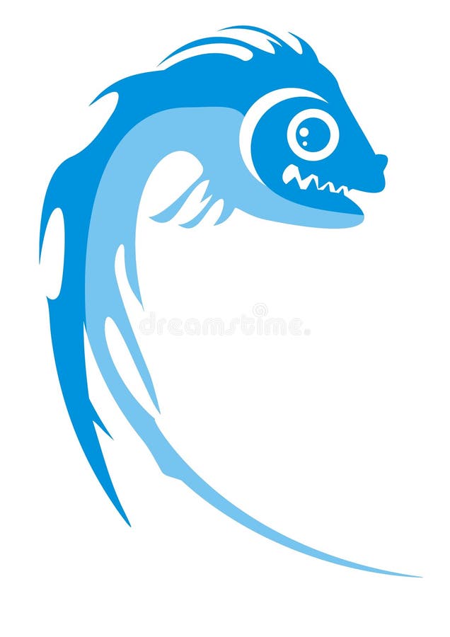 Fish logo stock vector. Illustration of company, vector - 16427434