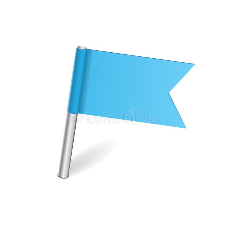 Blue pin on map stock vector. Illustration of background - 33526011