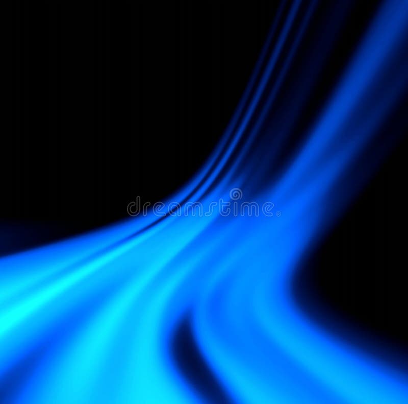 Blue flame stock illustration. Illustration of generated - 1314778