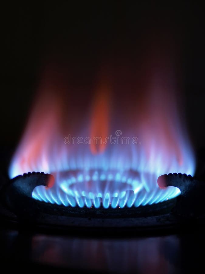 Blue flame stock photo. Image of energy, flame, heating - 15593838