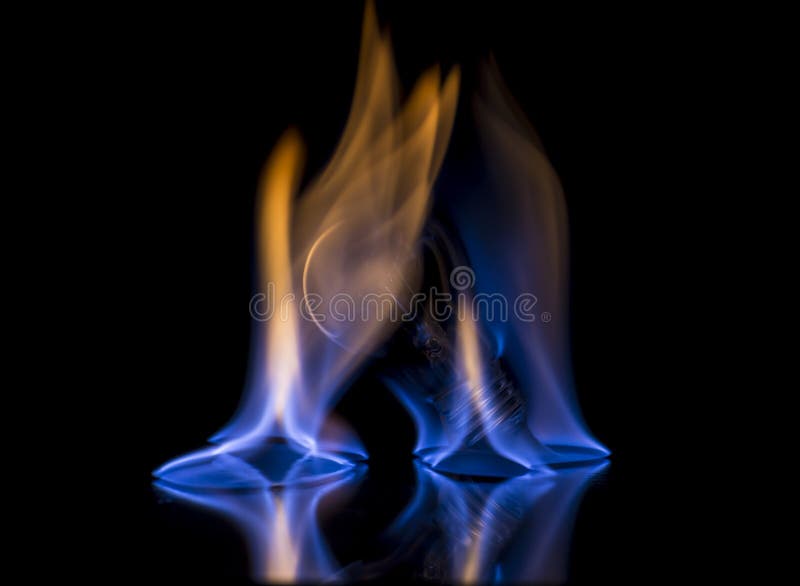 Blue flame bulb stock image. Image of silhouette, transparent - 79513539